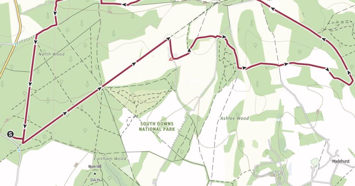 Eartham Wood to Houghton Forest - Ramblers